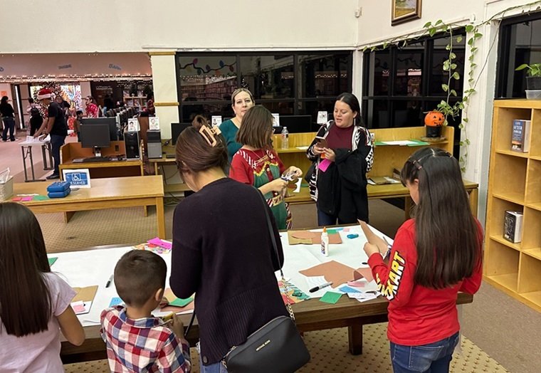 Camarena Memorial Library Rings in the Holidays with Christmas Family ...