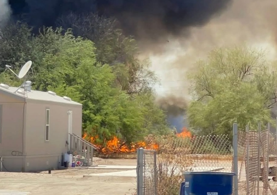 Third Alarm Fire Contained in Heber; One Family Displaced, Power ...